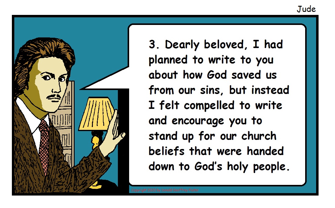 Comic – Jude | Country Gospel And Bible